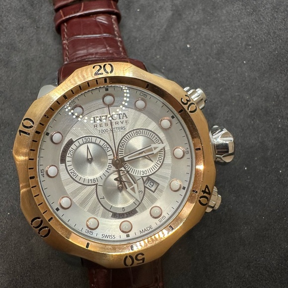 Invicta | Accessories | Invicta Reserve Gold And Silver Chronograph ...